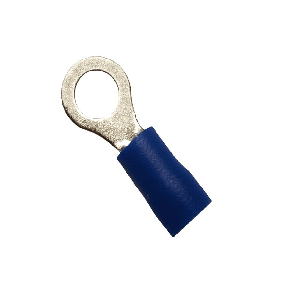 Terminal Tubular Isolado 16Mm M8 Azul Eletrokit| ANDRA