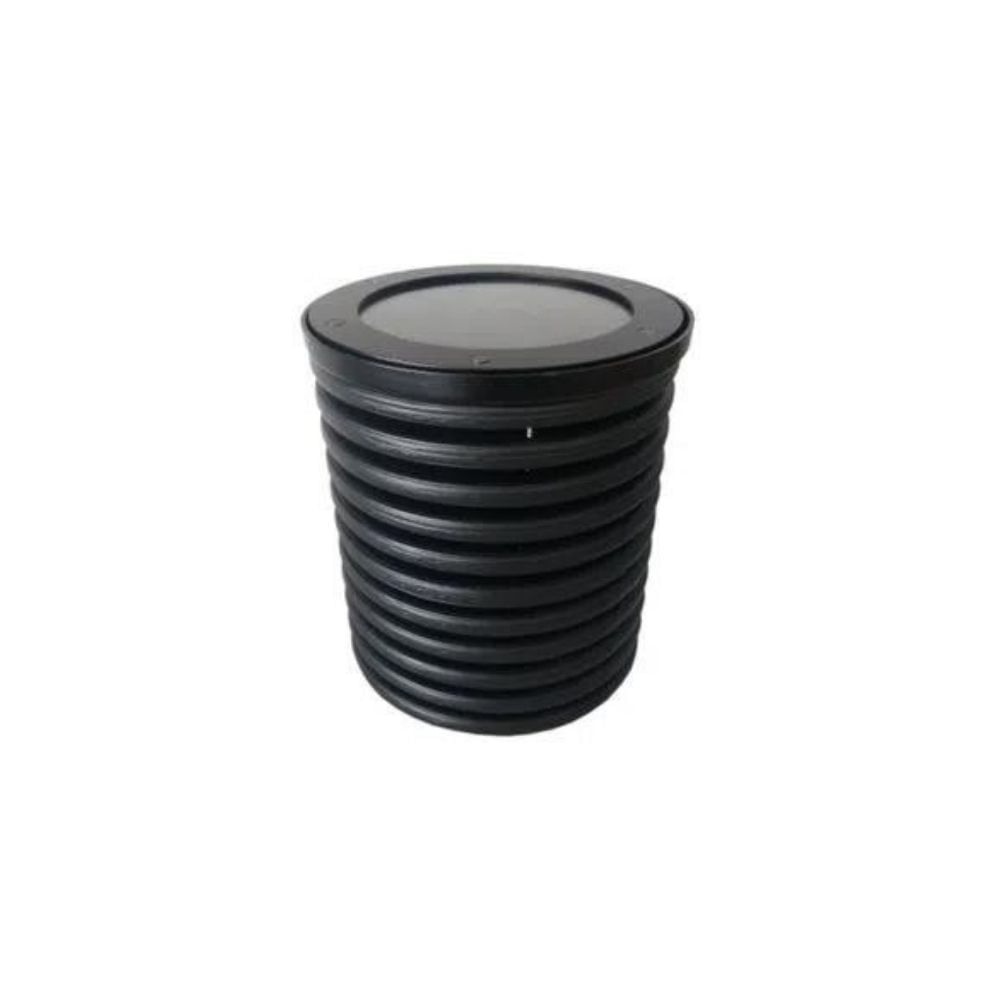 Luminaria De Embutir Solo Para 1 Lâmpada Par30/38 Preto Com Kit Piso ...