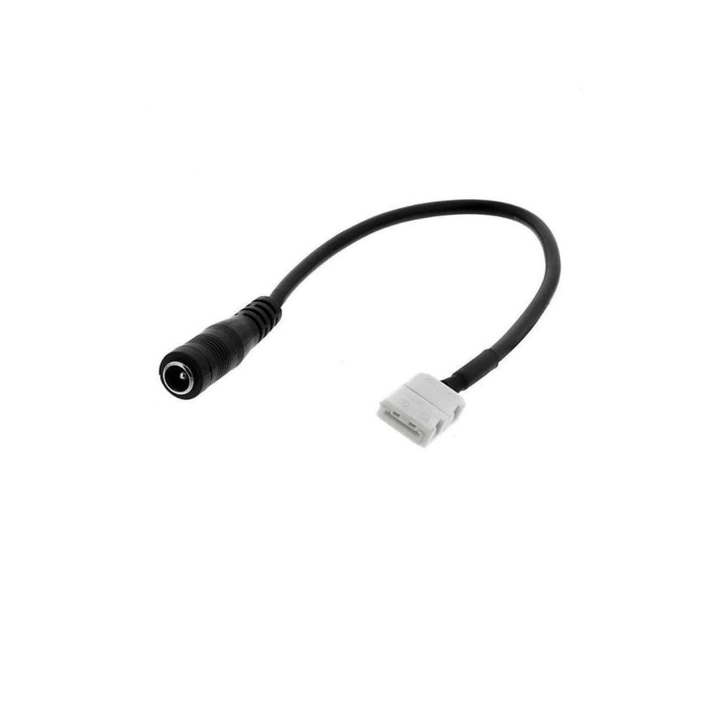 Conector Para Fita Led 8Mm P4 Com Fio Embalagem Com 2 Peças Ayla| ANDRA