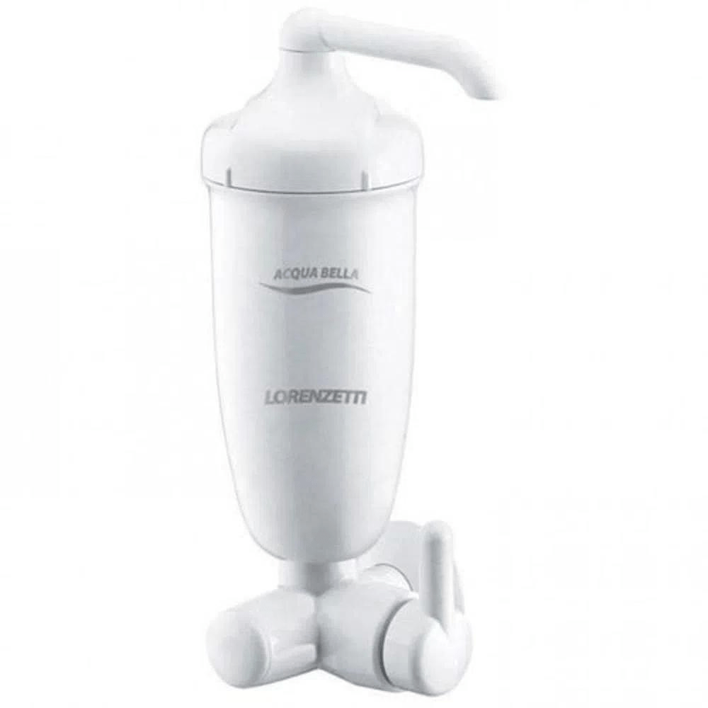 Filtro De Água Acqua Bella Com Registro Branco Lorenzetti| ANDRA