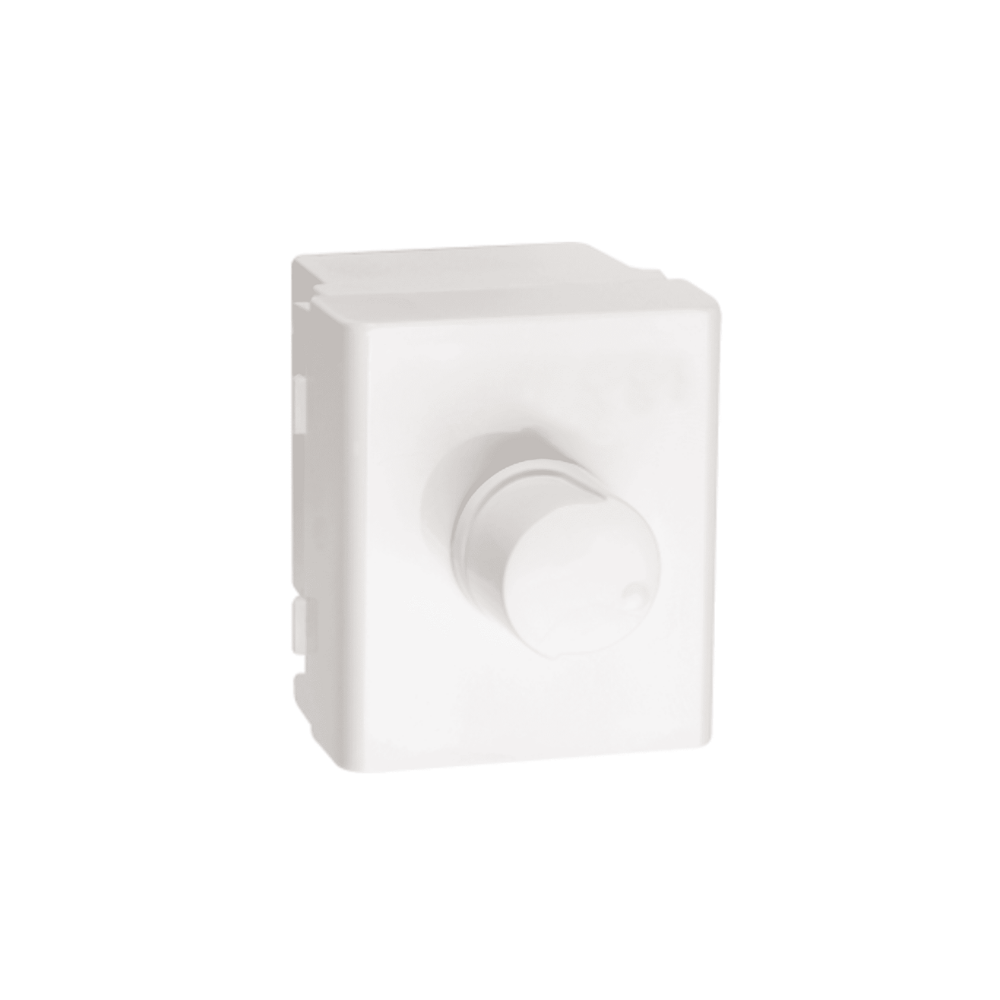 Módulo Dimmer Rotativo 600W Prm045201 Branco Puro 2 Módulos Decor ...