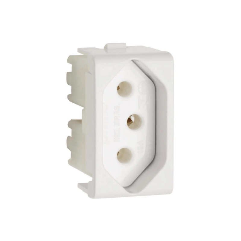 Módulo Tomada 2P+T 20A 250V Pb Branco 1 Módulo Prm4731 Lunare Schneider| ANDRA