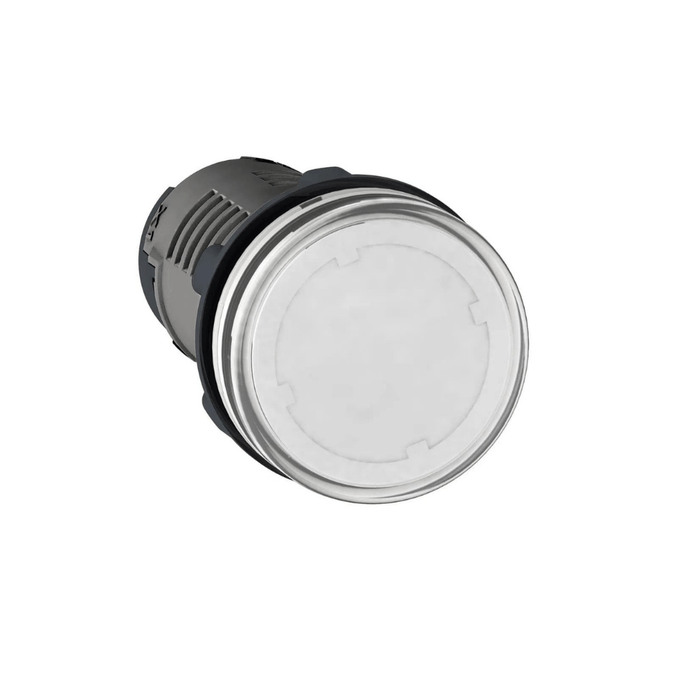 Sinaleiro Redondo 22Mm Monobloco Led Branco Xa2Evm1Lc Plástico ...