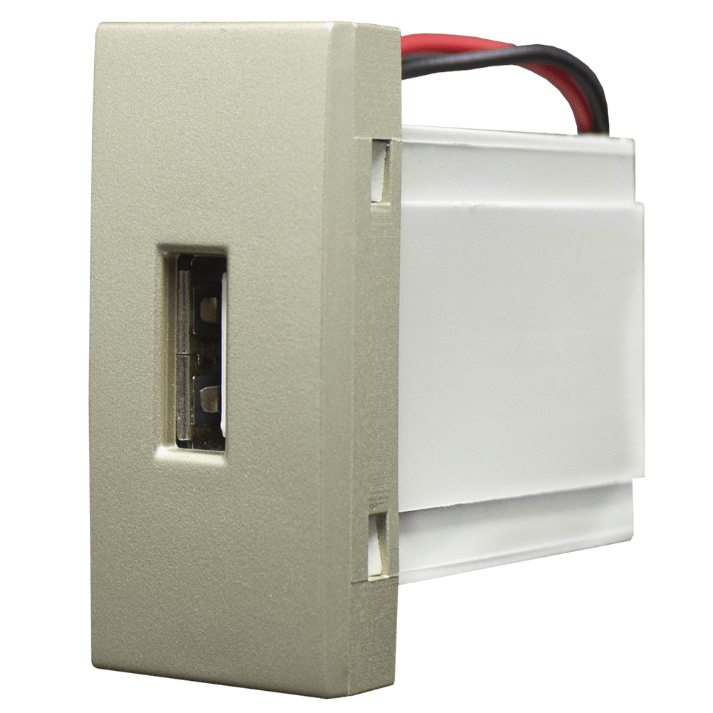 Módulo Carregador Usb Champanhe Inova Pro Class Alumbra | ANDRA