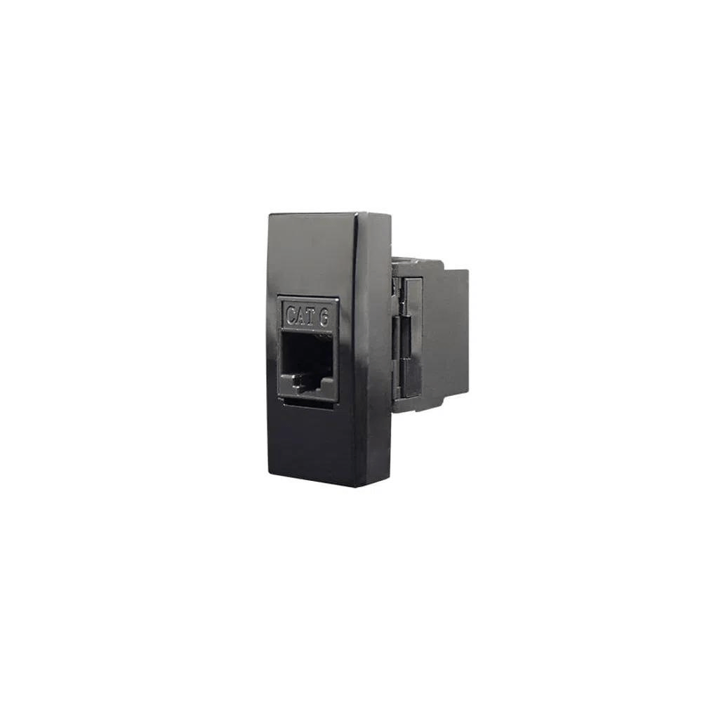 Módulo Tomada Informática Rj45 Cat6E Black Piano Inova Pro Class ...