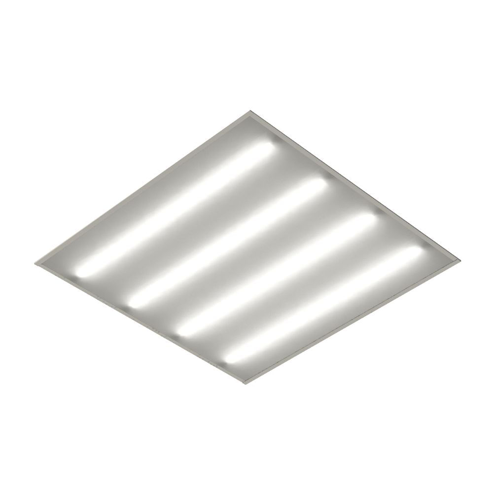 Luminária De Embutir Para 4 Lâmpadas Tubulares LED 9/10W Com Difusor ...