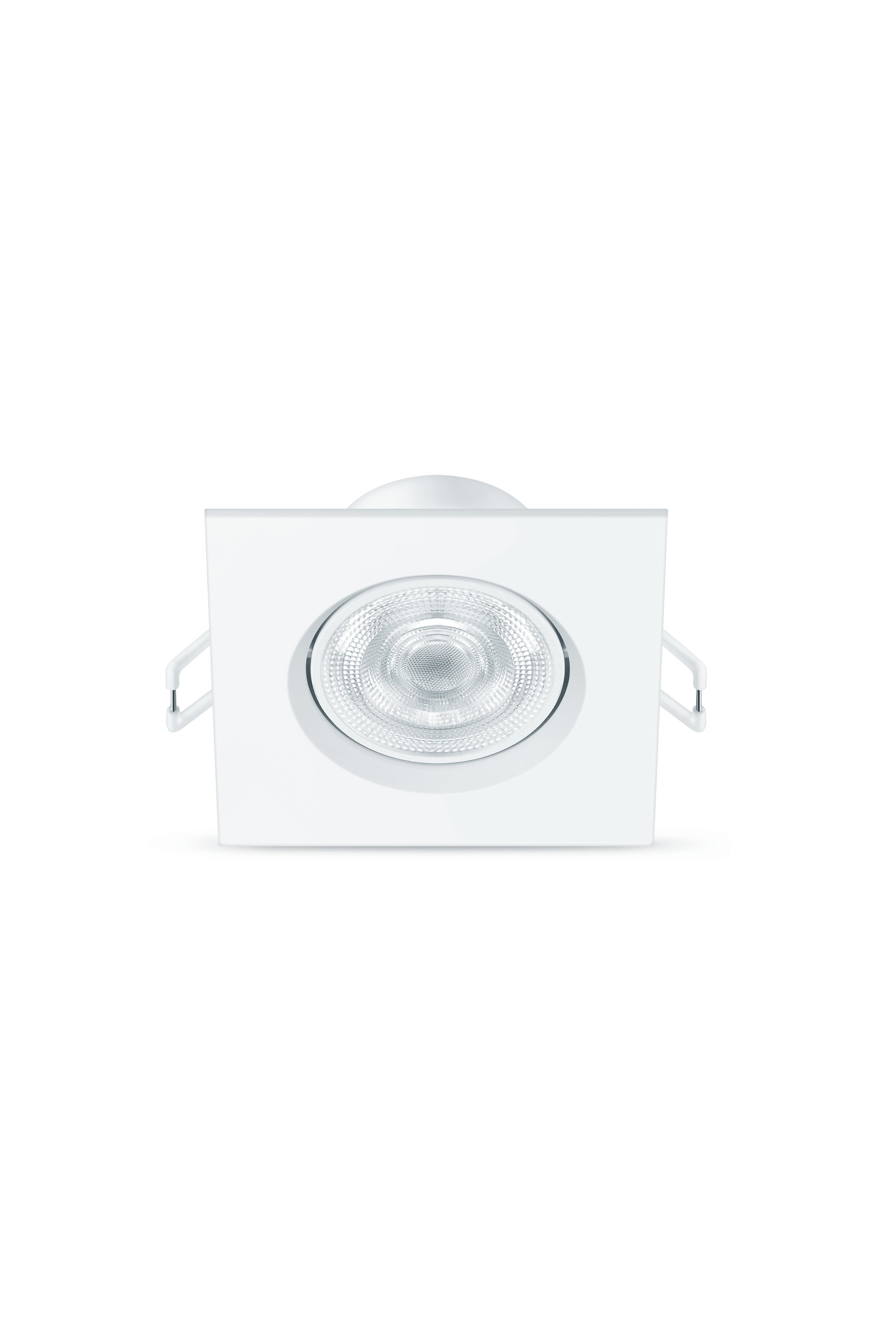 Spot Integrado Led de Embutir Quadrado 4,2W Luz Amarela 3000K Bivolt ...