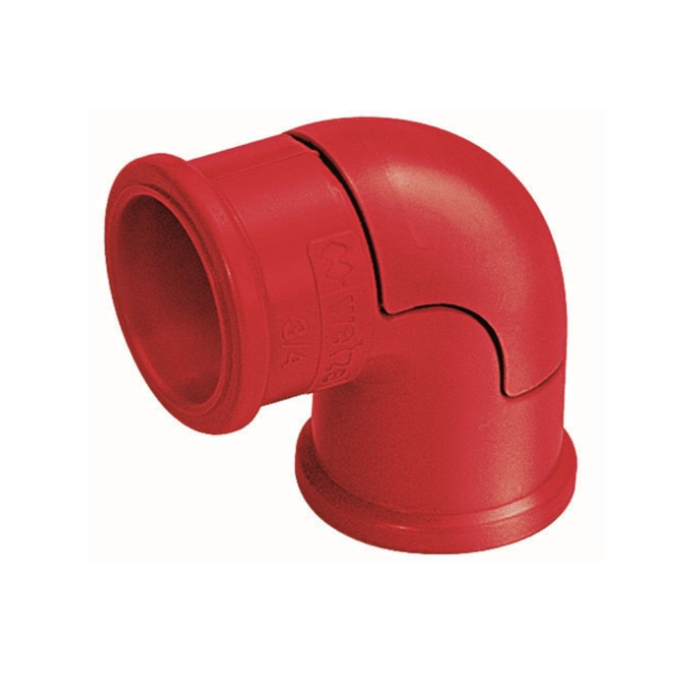 Cotovelo PVC 90X1 Sem Rosca Vermelho Wetzel| ANDRA