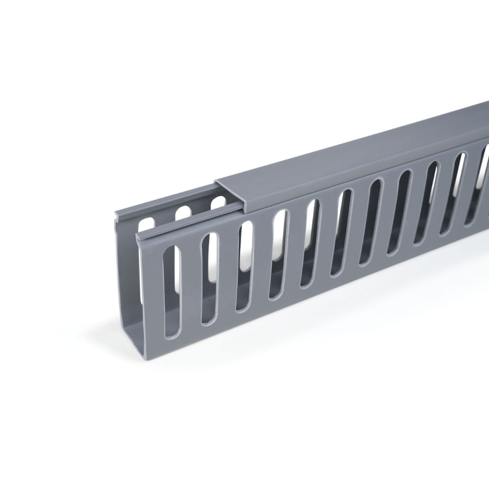 Canaleta Recorte Fechado 50X50mm 2 Metros Cinza Hd-4Pf 011800056 ...