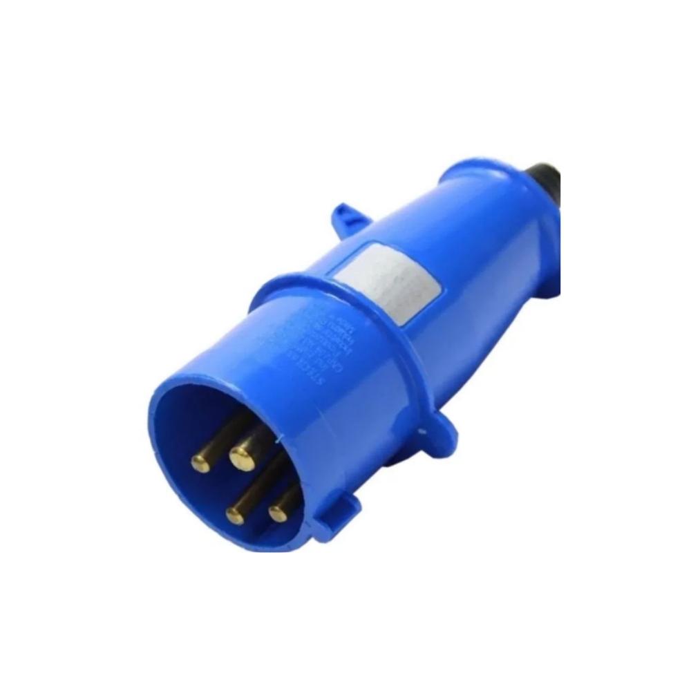 Plug 3P+T 32A 220/240V Azul 9H Newkon N-4279W Steck | ANDRA