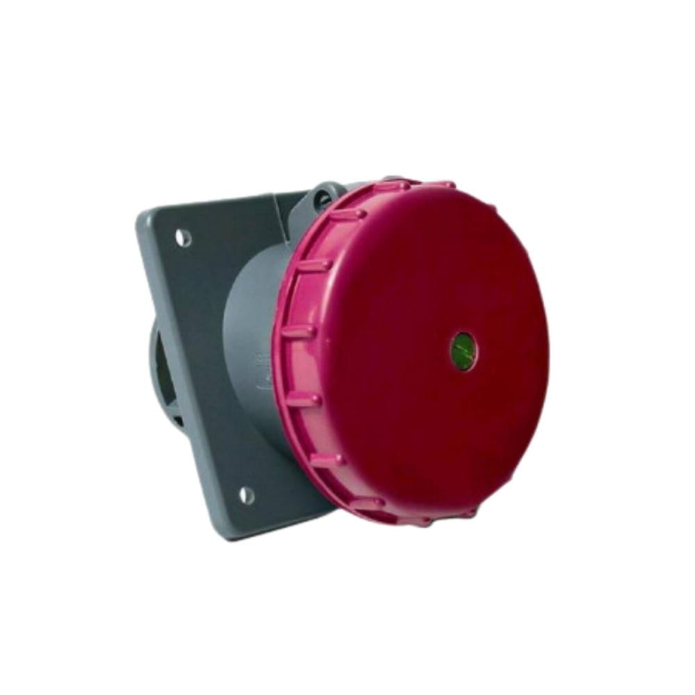 Acoplamento Triton 2P+T 16A 380/415V Vermelho 9H Ip44 Steck | ANDRA