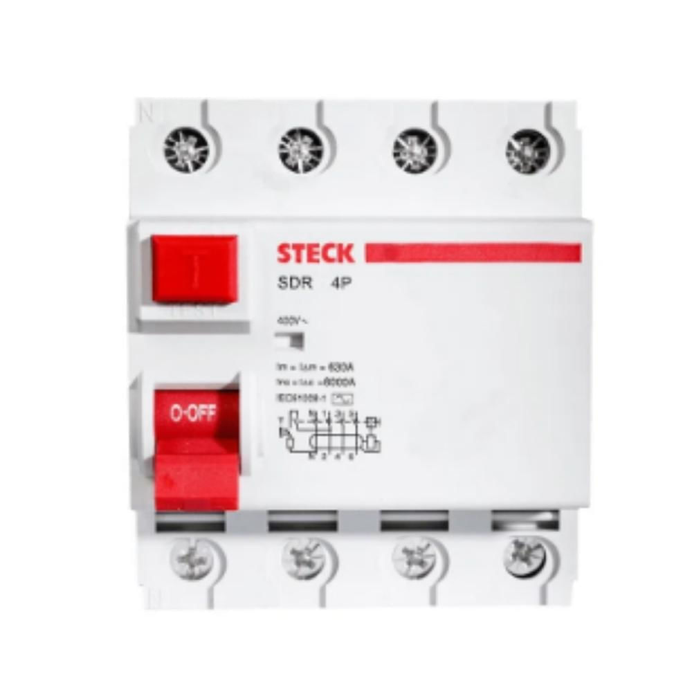 Interruptor Dr Fuga 4P 30Ma 125A SDR4125/0,03 Steck | ANDRA