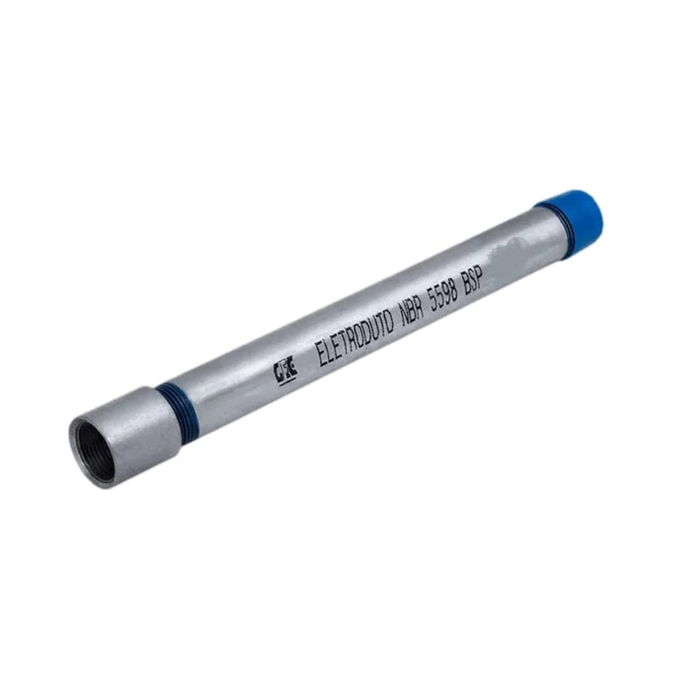 Eletroduto Galvanizado Fogo RR (1.1/2 Eletroduto Galvanizado Fogo RR (1.1/2