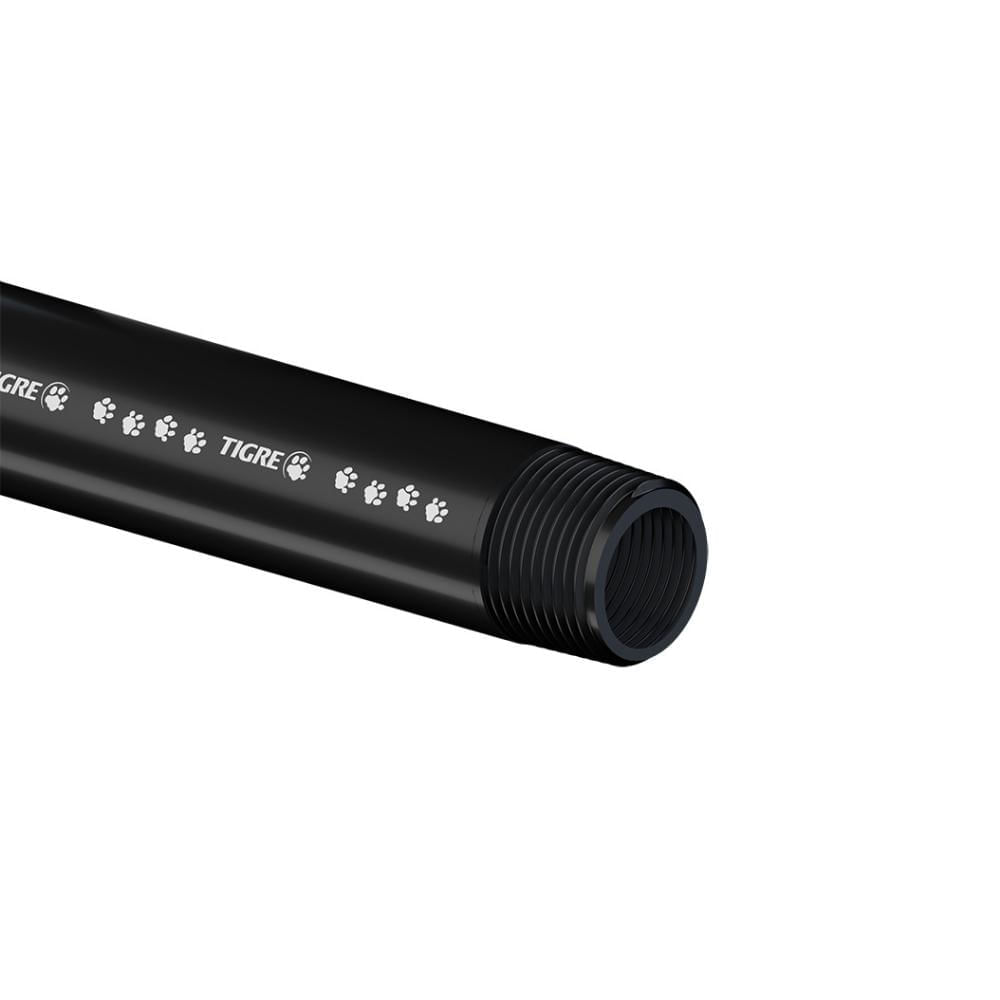 Eletroduto PVC 3/4" 3 Metros Preto NBR-6150 14021884 Tigre| ANDRA