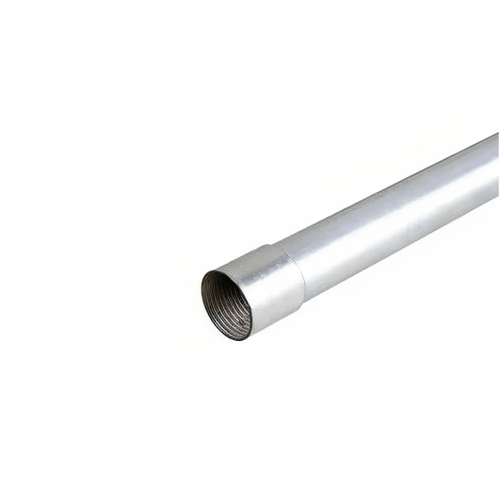 Eletroduto Alumínio 1" BSP 3 Metros Com 1 Luva SCH40 212 Multiduto | ANDRA