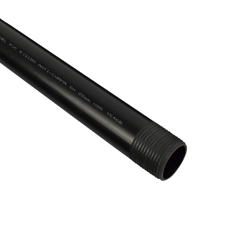 Eletroduto PVC 2 3,0 Metros Preto 1105 Krona | ANDRA