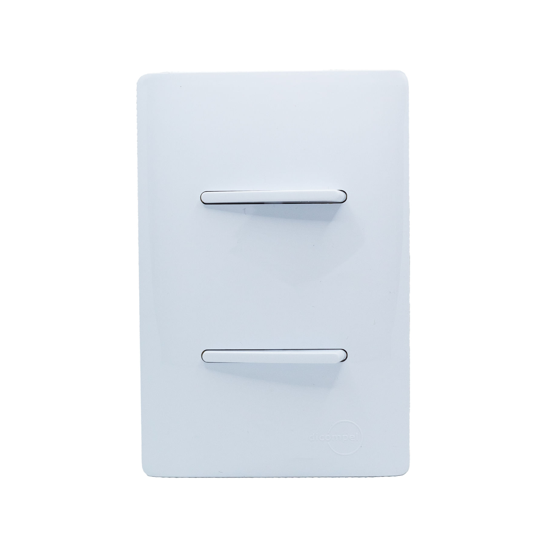 Conjunto Montado 2 Interruptores Simples Branco Dc-1100/5 Com Placa ... Conjunto Montado 2 Interruptores Simples Branco Dc-1100/5 Com Placa ...
