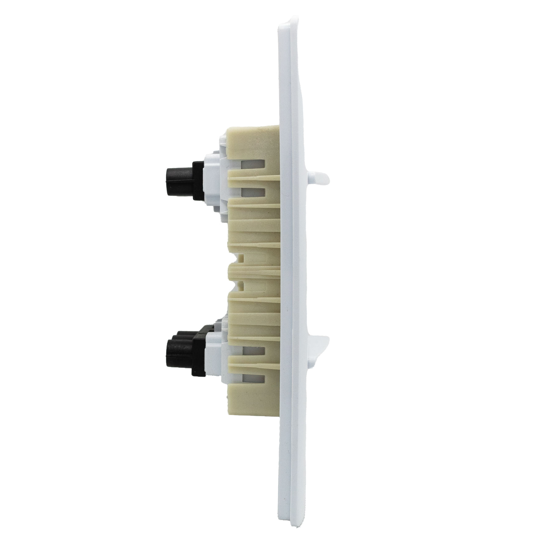 Conjunto Montado 2 Interruptores Simples Branco Dc-1100/5 Com Placa ... Conjunto Montado 2 Interruptores Simples Branco Dc-1100/5 Com Placa ...