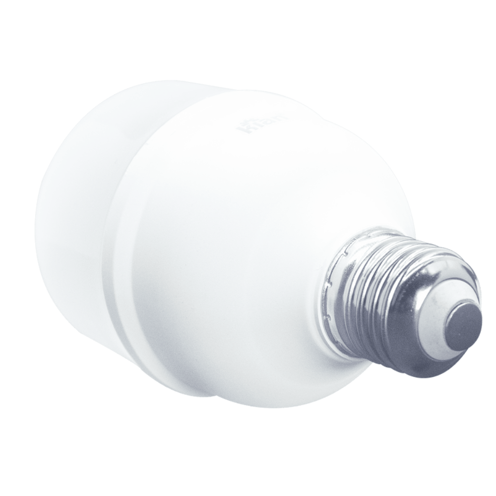 Lampada LED Bulbo E-27 Bivolt 20W 6500K Branco Frio 1600 Lumens ...
