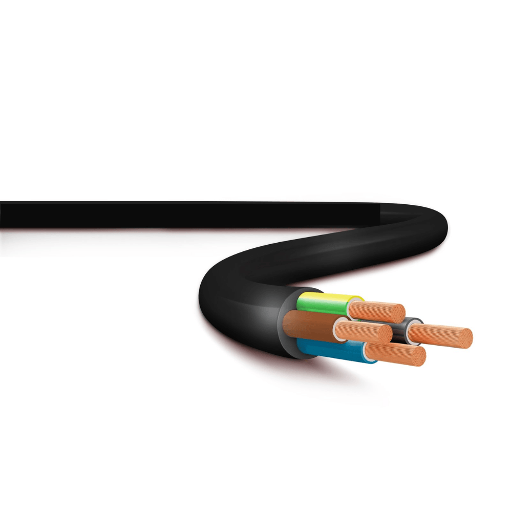 Cabo Pp 4X 2,50Mm Pvc/Pvc 500V Preto Sil| ANDRA