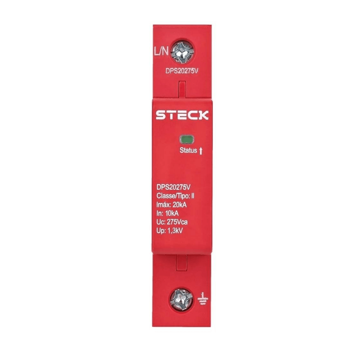 Protetor-Sobrecarga-Dps-1P-20Ka-275V-Classe-Ii-Dps20275V-Steck| ANDRA