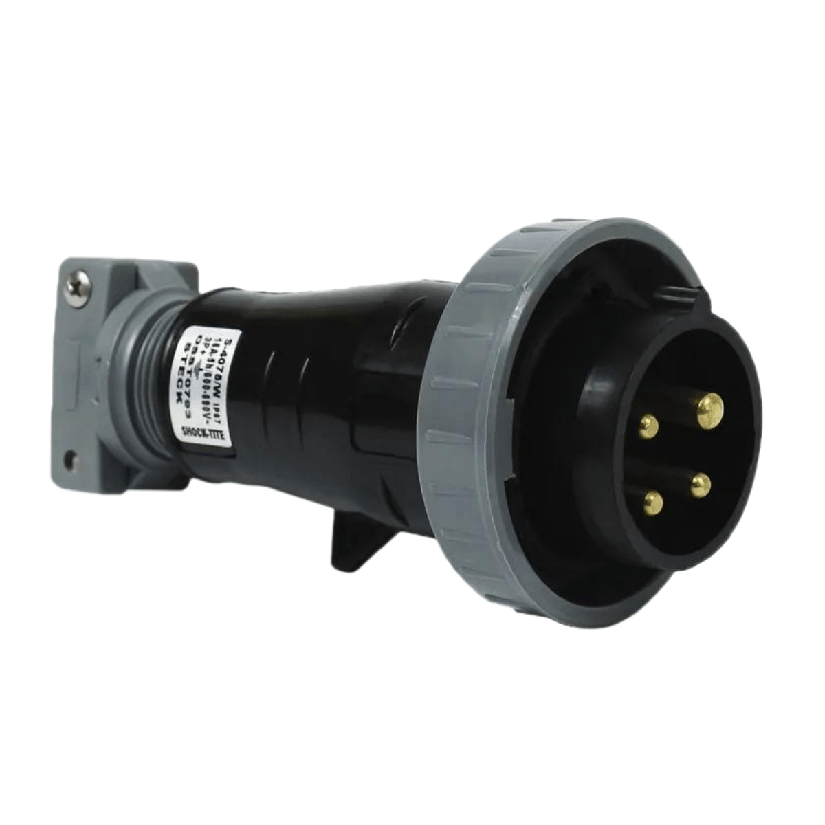 Plug-3-Polos-T-32A-600-690V-Pt-5H-Shock-Tite-S-4275W-Steck| ANDRA