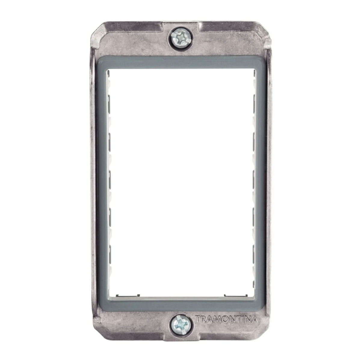 Tampa Condulete Alumínio 3 Postos 1/2" e 3/4'' Sem Pintura Liz 56117041 ...