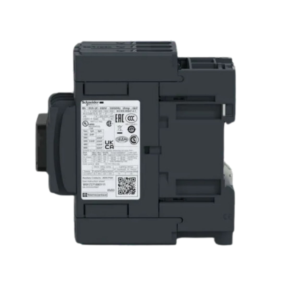 Contator 3P 65A 110V 50/60Hz 1Na+1Nf Lc1D65Af7 Schneider| ANDRA