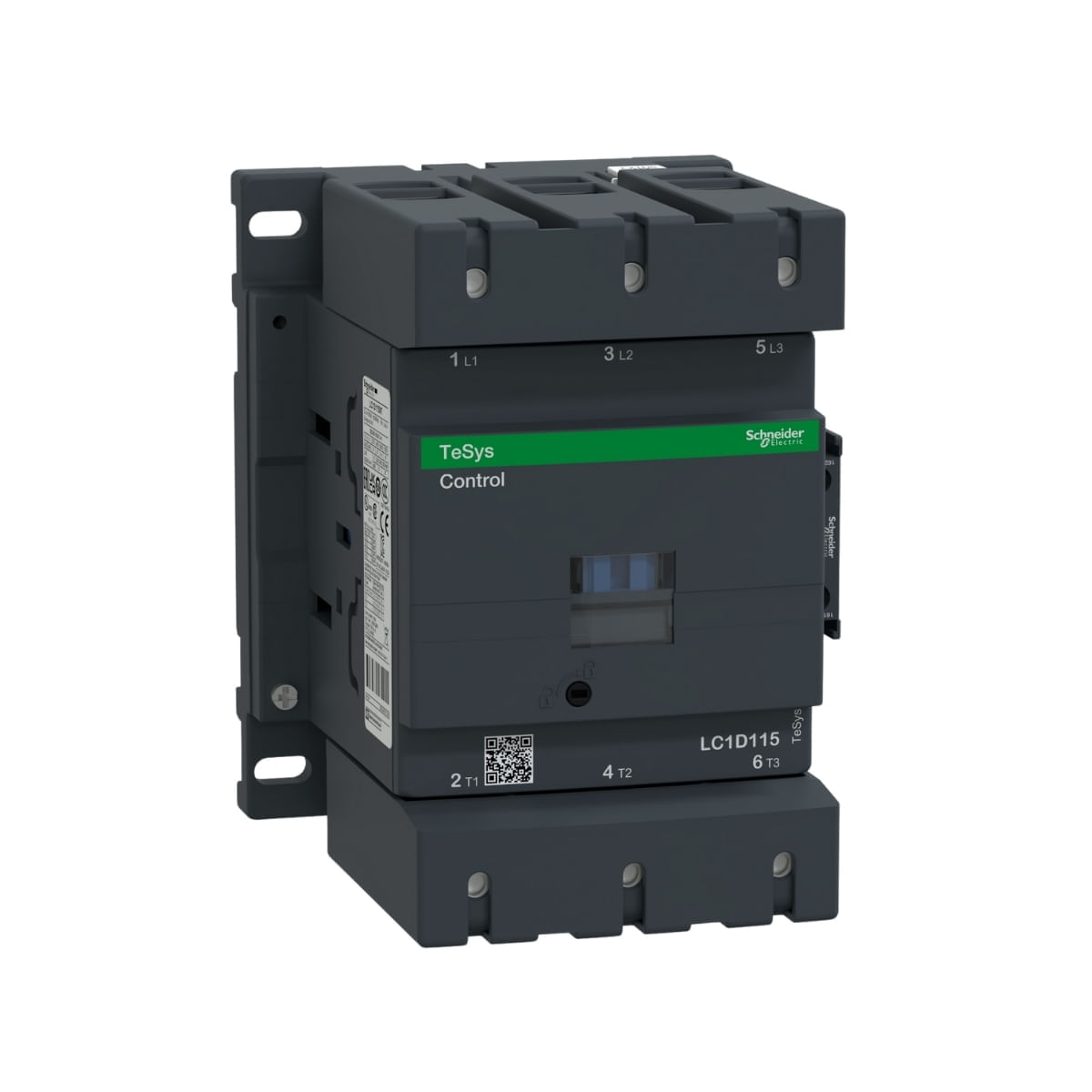 Contator 3P 115A 220V 50/60Hz 1Na+1Nf Lc1-D115M7 Schneider| ANDRA