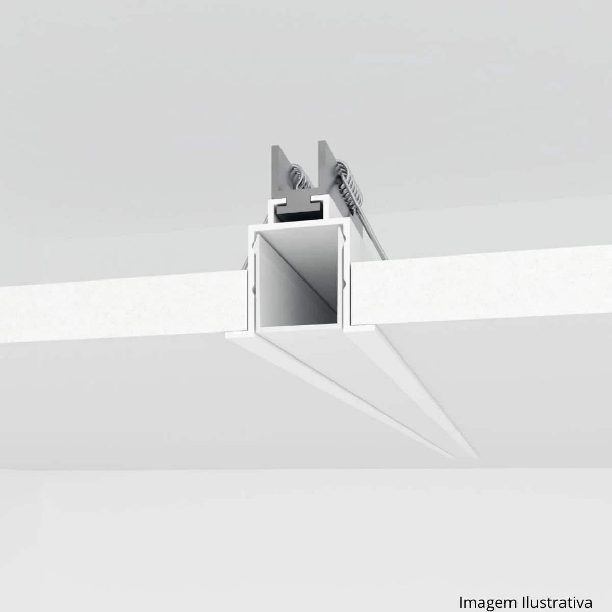 Perfil Linear Embutir 2000Mm Branco 19635/2000Branco Legou Usina Design ...
