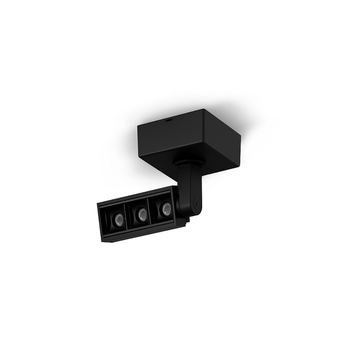 Spot de sobrepor 7W 2700K Luz Amarela Bivolt Preto 2583ABSPMV2 Picco Interlight | ANDRA