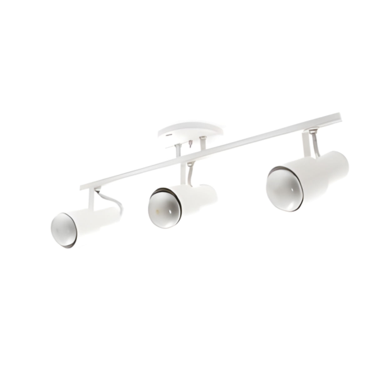 Spot de Sobrepor 3 Lâmpadas E-27 PAR20 Branco 00103TRBR Trilho Focus TY ...